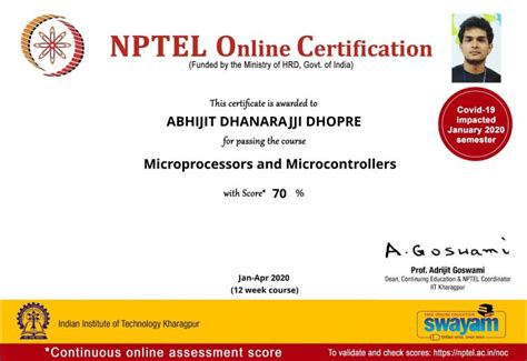 Abhijit Dhopre On Linkedin Nptel