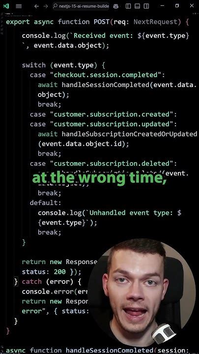 Avoid This Stripe Webhook Bug 💀 Webdeveloper Stripe Webdev Backendwebdevelopment Youtube