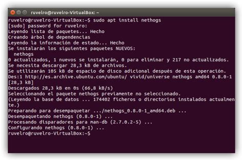 Controla El Ancho De Banda Que Consume Cada Aplicación O Proceso Con Nethogs