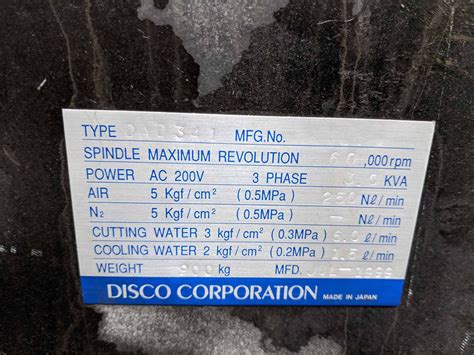 Disco Dad 341 Scriber Dicer Used For Sale Price 293594480 1999