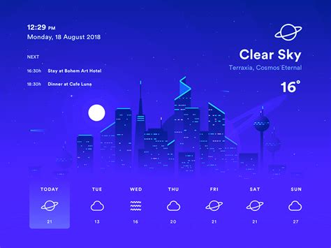 天气预报软件 UI世界