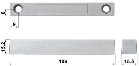 Interruptor De LengÜeta Reed Switch Para PortÓn Kn Interruptores De Láminas Para Puertas