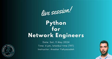 Arsalan Yahyazadeh On Linkedin Python Networking Networkautomation