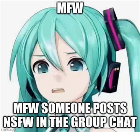 Mfw Nsfw In The Group Chat Imgflip