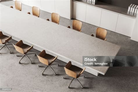 테이블이 있는 사무실 회의실 내부 폴더가 있는 선반의 평면도 0명에 대한 스톡 사진 및 기타 이미지 0명 3차원 형태 가구 Istock