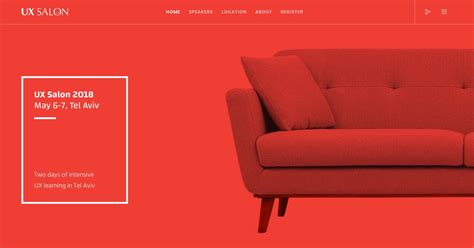 Announcing Ux Salon 2018 May 6 7 Tel Aviv Ux Salon