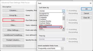 Make An Outlook Custom Task View TimeAtlas