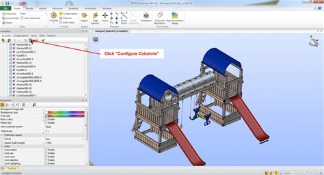 How To Show SOLIDWORKS Composer BOM Info In The Assembly Tree