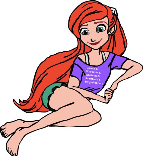 Ariel Casual Ralph Breaks The Internet In 2d By Brickfontana57 On