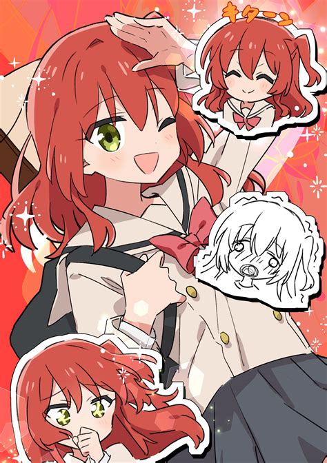 Kita Ikuyo Bocchi The Rock Drawn By Masumi Mi Danbooru