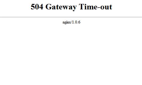 Erreur 504 Gateway Time Out Nginx Installer Mon Dolibarr Forum Dolibarr France