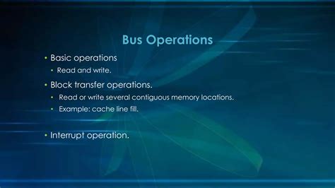Computer System Bus Pptx Operating Systems Computer Software And Applications