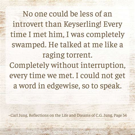 Carl Jung On Introvert Anthology