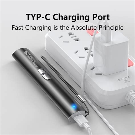 Smiling Shark Laser Pointer Green Red Light 2in1 Presentation Laser High Power Super Bright