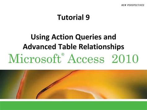 Access 2016 Module 1 Ppt Presentation Pptx Databases Computer Software And Applications