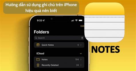 Hướng Dẫn Sử Dụng Ghi Chú Trên Iphone Hiệu Quả Nên Biết