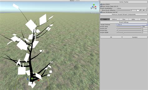 How To Add Wind To Custom Treesgrass In Unity Using Tree Creator Shaders Unity Engine