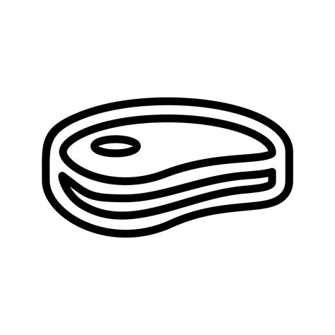 Vector Meat Icon 436306 Vector Art At Vecteezy
