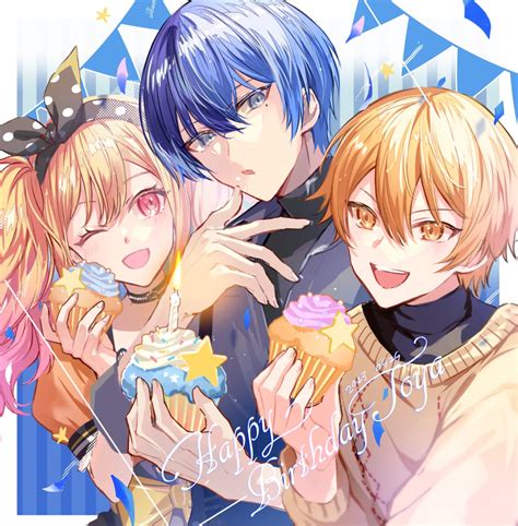 Tenma Tsukasa Aoyagi Touya And Tenma Saki Project Sekai Drawn By