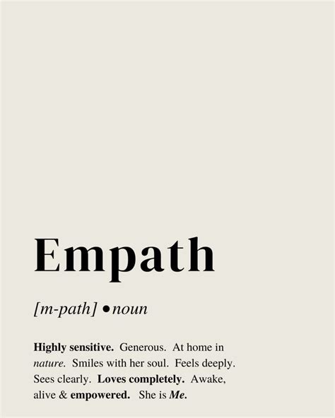 Empath Poster Girl Power Series Empowering Affirmations Inspiring