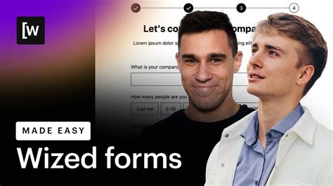 Wized Forms Made Easy StudioForm Demo YouTube