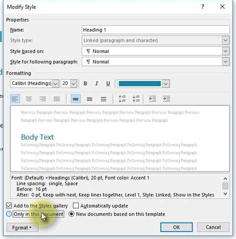 Microsoft Word Styles Themes And Templates