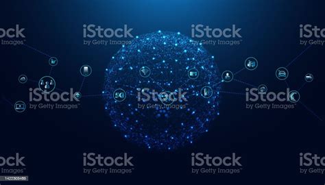 Abstract Internet Of Things Concept Iot Internet Of Things