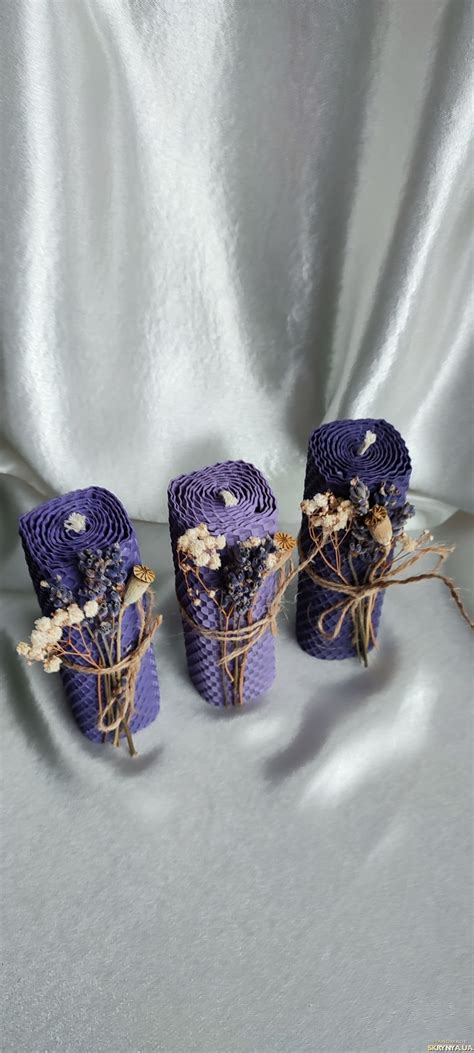 Купити Свічки з вощини ручної роботи воскова с Skrynya Ua