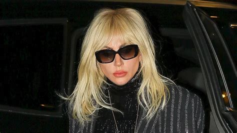 Lady Gaga Unveils New Bangs As She Showcases Her Edgy Sense Of Style In
