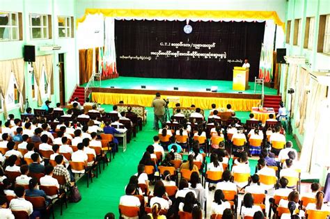 သံတွဲမြို့၌ Gti ကျောင်းသား၊ ကျောင်းသူများအတွက် အလုပ်အကိုင်အခွင့်အလမ်းဆိုင်ရာတွေ့ဆုံဆွေးနွေးပွဲက