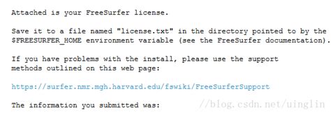 医学图像处理：ubuntu1604安装freesurfer教程unbunto下载freeserfur的license Csdn博客