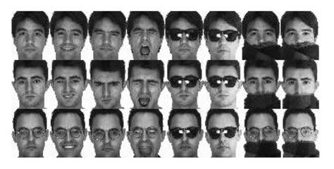 Some Face Images From The Ar Face Database Download Scientific Diagram