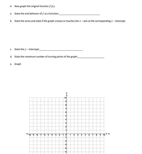 Solved 1 Consider The Given Polynomial Note That Because