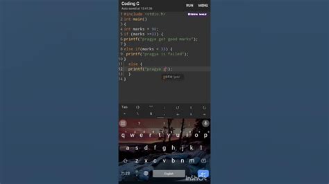 Exam Result Code In C Coding Coding Cprogramming Shorts Examresult