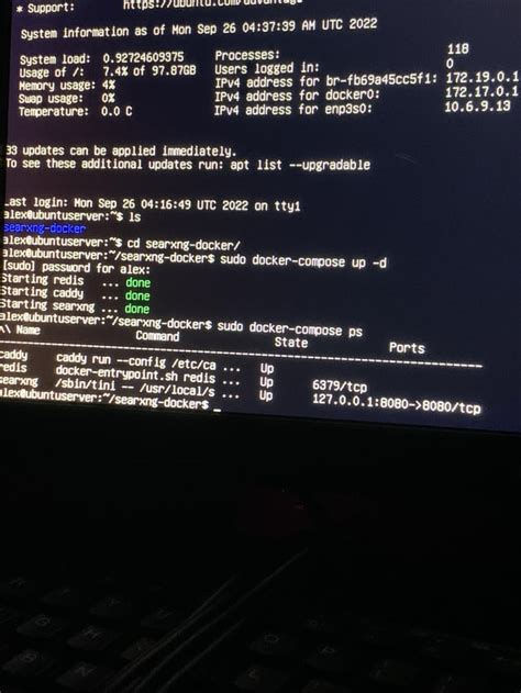 Unable To Get Docker Compose To Work Properly Details In Comments R