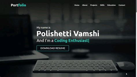 Polishetti Vamshi On Linkedin Html Css Javascript