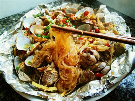 锡纸海鲜拼盘 锡纸海鲜 锡纸烤鱼 大山谷图库