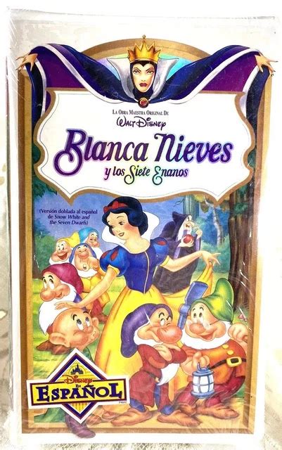 Blanca Nieves Y Los Siete Enanos Spanish Vhs Snow White Seven Dwarfs Dubbed Picclick Uk