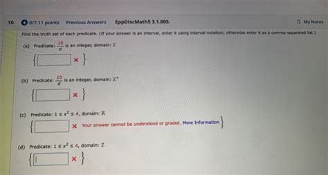 Solved Eppdiscmath5 31005 My Notes 0711 Points 10