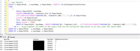 PowerBI Report Usage Stats Love The SQL