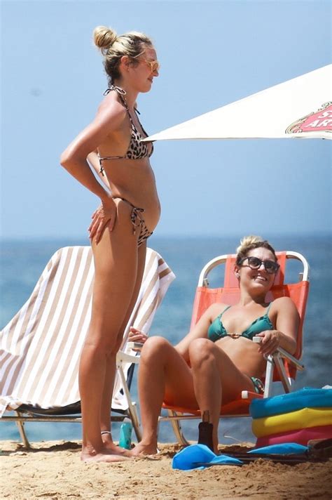 Candice Swanepoel On The Beach In Bathing Suits Of The Day