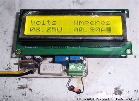 Atmega8 Based Voltmeter Ampmeter V2 Circuits Diy