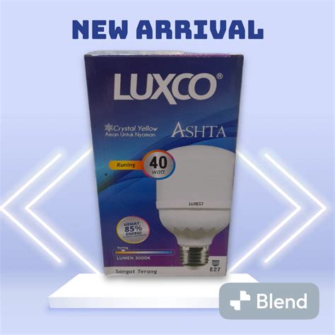 Jual Lampu Led Luxco Ashta Watt Kuning Shopee Indonesia