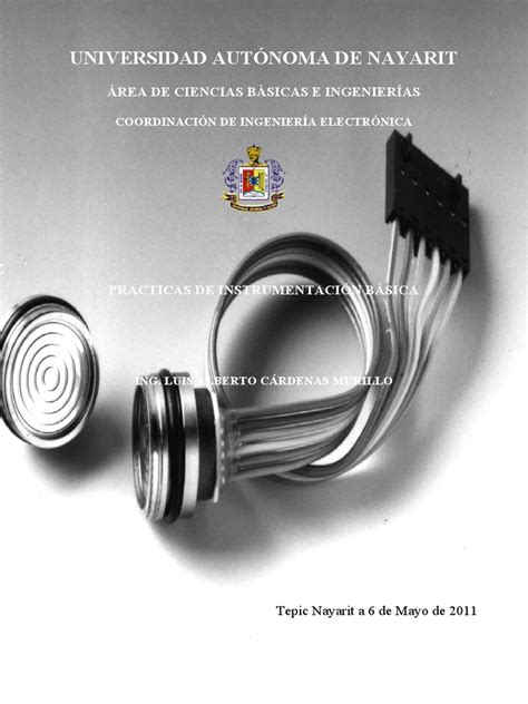 Practicas De Instrumentación Básica Pdf Diodo Emisor De Luz