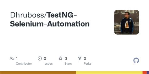 Github Dhrubosstestng Selenium Automation