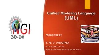Introduction To UML PPT