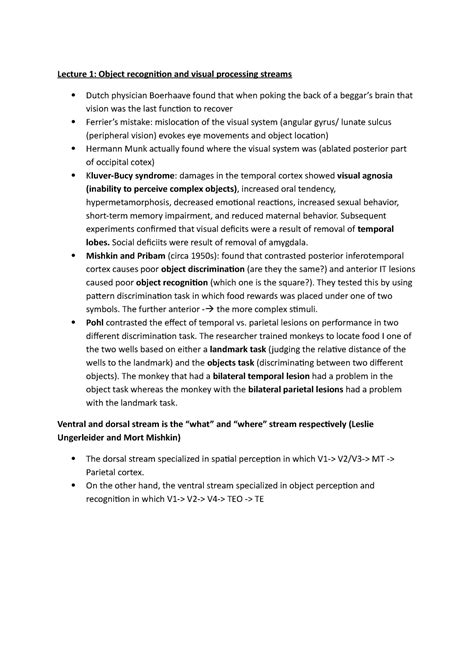 lecture 3 4 object recognition lecture 1 object recognition and