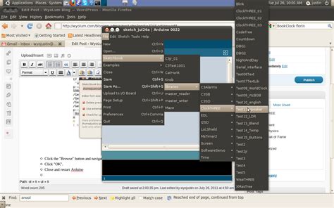 Arduinomenus Wyolum Blog