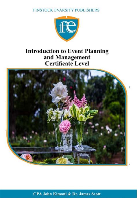 Finstock Evarsity On Linkedin Introduction To Event Planning And
