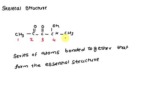 Solved Draw A Skeletal Line Structure Of This Molecule Oh Ch3 Ch Ch3